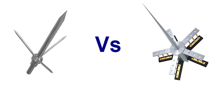 Diferencias entre pararrayos activos y pasivos | INGESCO