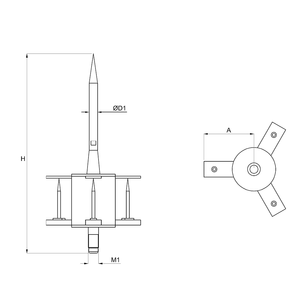 Pararrayos INGESCO PDC 3.1 | INGESCO
