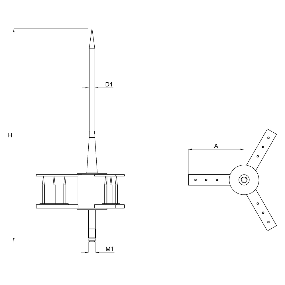 Pararrayos INGESCO PDC 3.3 | INGESCO