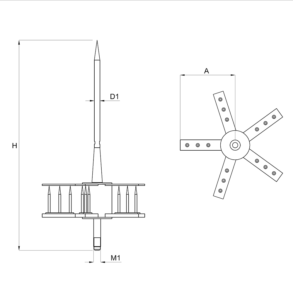 Pararrayos INGESCO PDC 5.3 | INGESCO