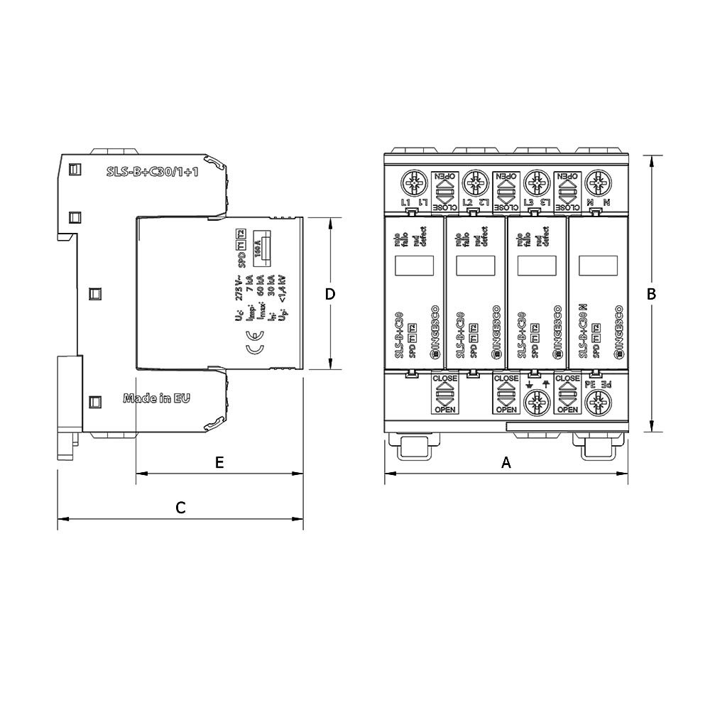 SLS-B+C30/3+1 | INGESCO