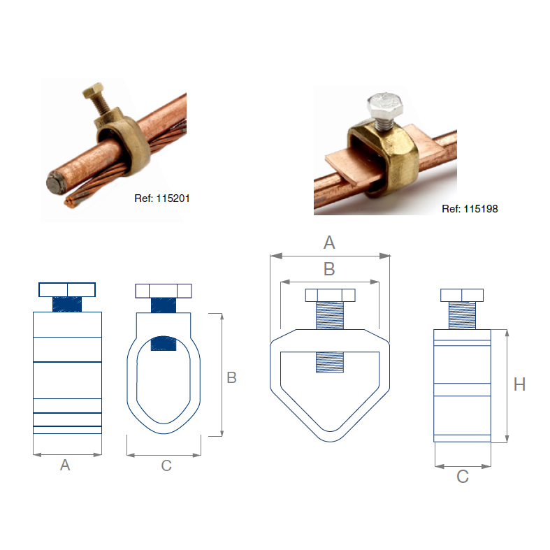 Conductor - Groundind rod connectors | INGESCO