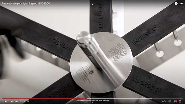 Pararrayos PDC con dispositivo de cebado | INGESCO